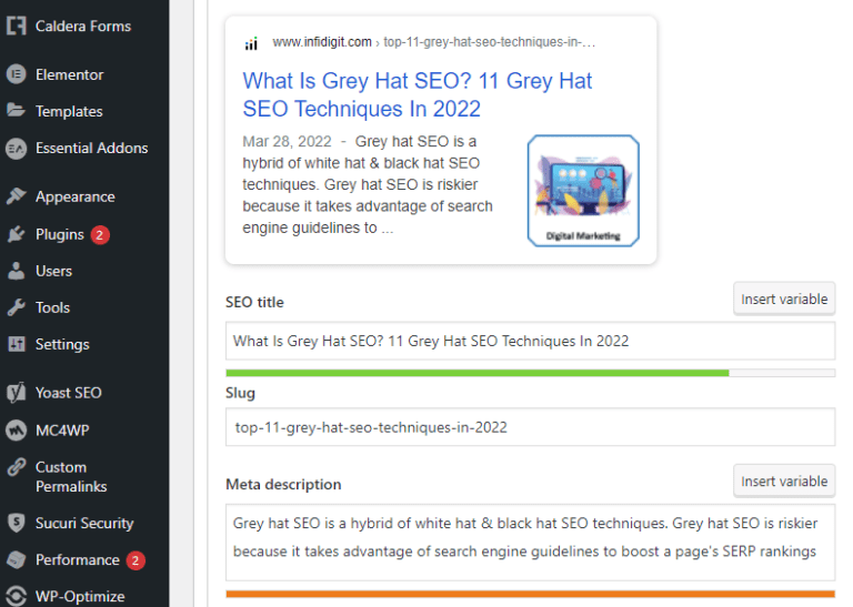 What is a Slug and How to Optimize Them? | Infidigit