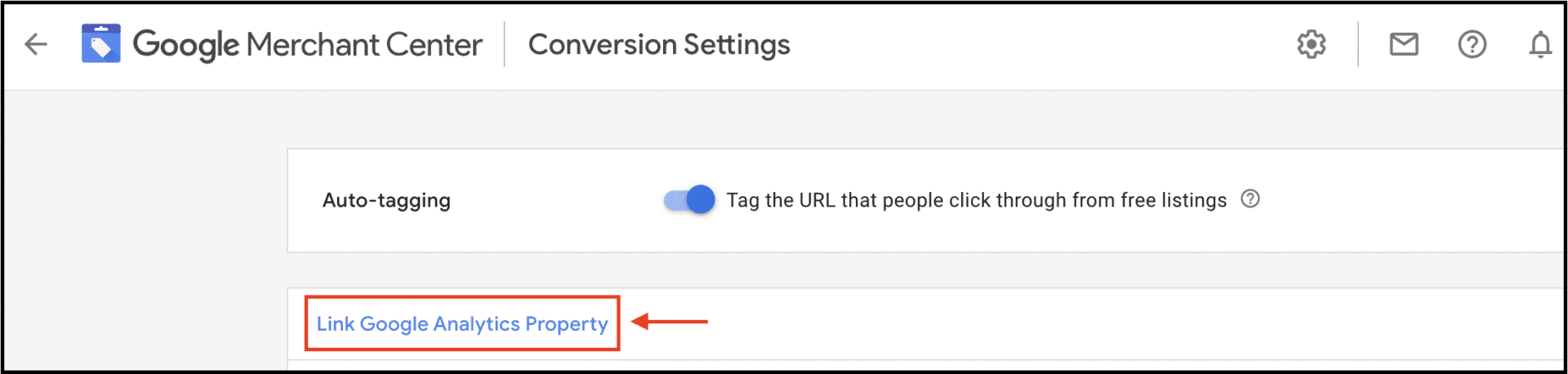 Here's how to link Merchant Center to Google Analytics 4