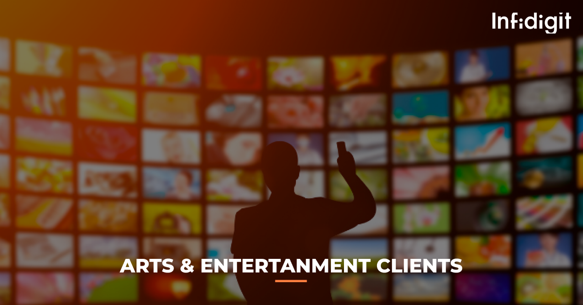 Arts & Entertainment Clients - Infidigit