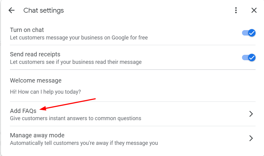 Google Business Profile- Google added automated FAQ feature